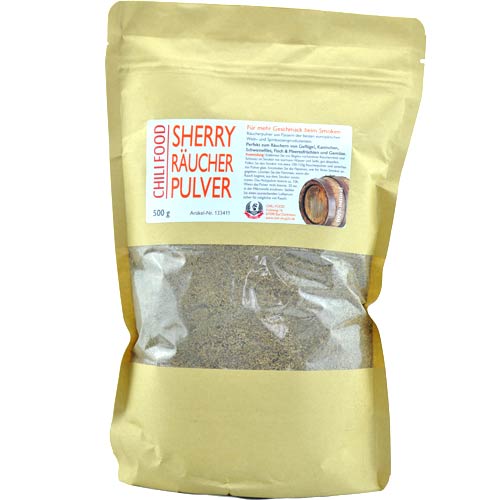 Sherry BBQ Räucherpulver online bestellen - chili-shop24.de